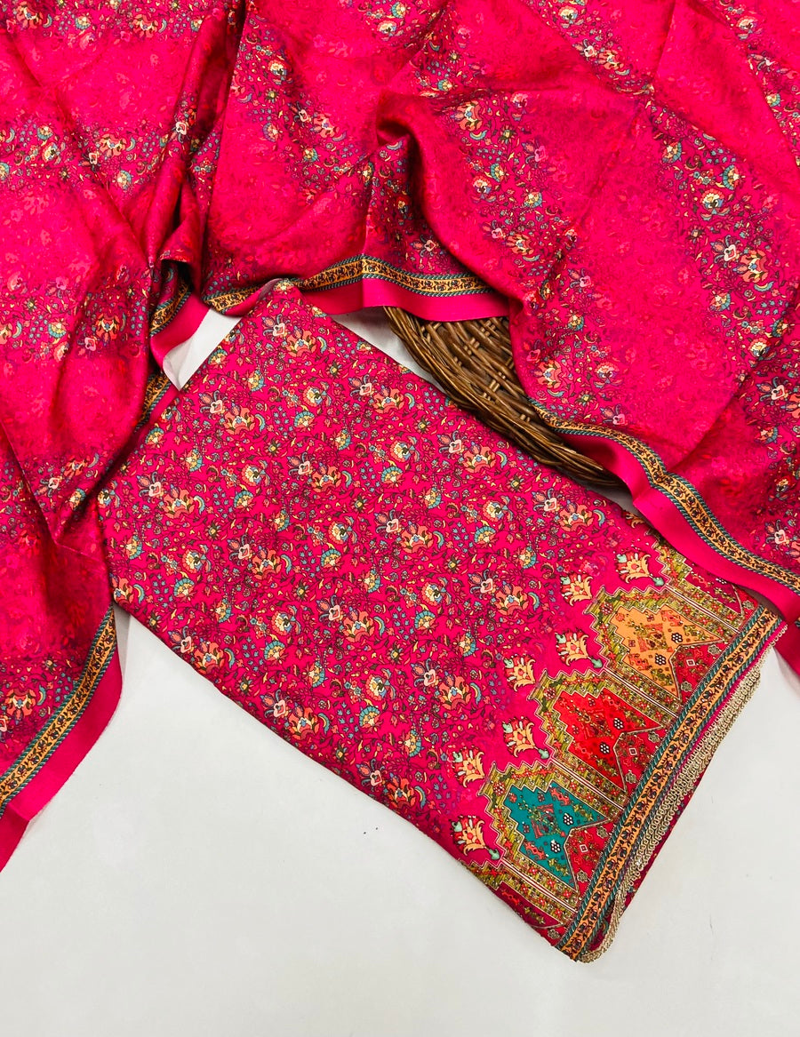 Premium Pashmina kani print Suit – Aur Dikhao.