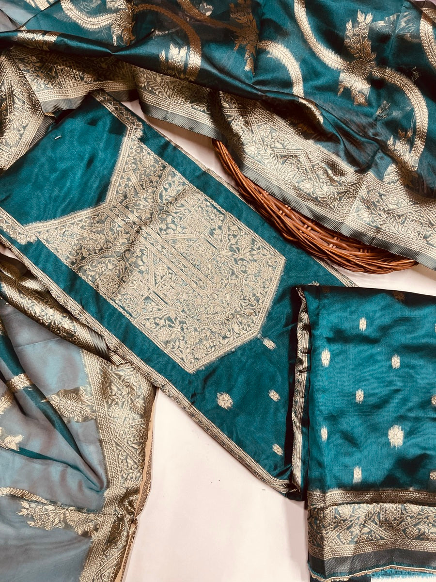 Premium shimora silk suit – Aur Dikhao.