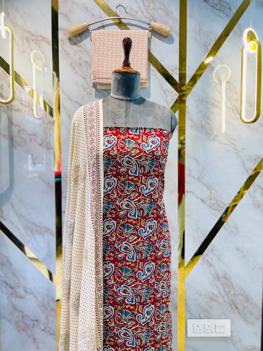 Premium vatik print cotton suits – Aur Dikhao.