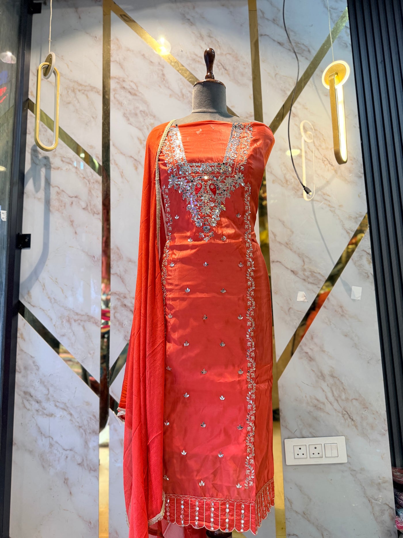 Premium jaipuri Crape silk Party Wear Suit ️ – Aur Dikhao.